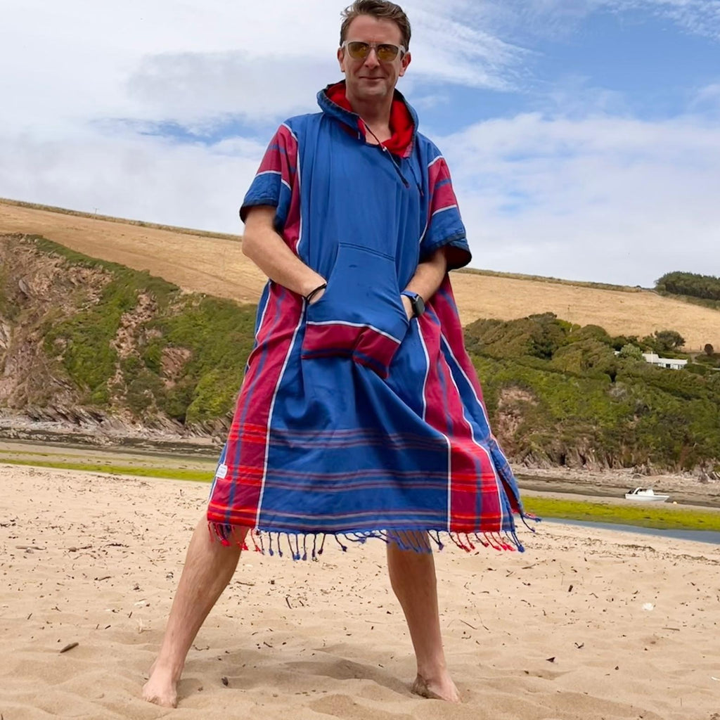 Kikoy Towelling Changing Robe – Bushbells